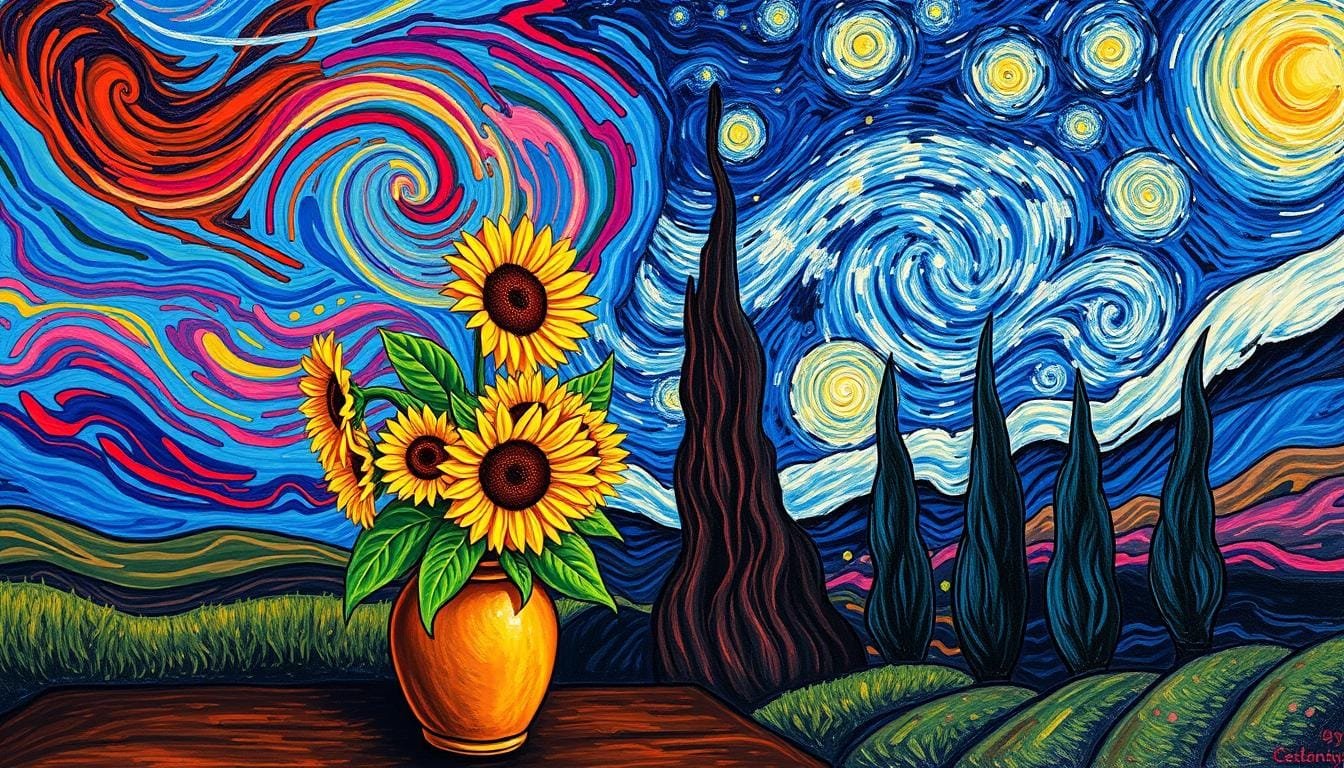 Mejores Prompts para Crear Imágenes de Vincent van Gogh con IA