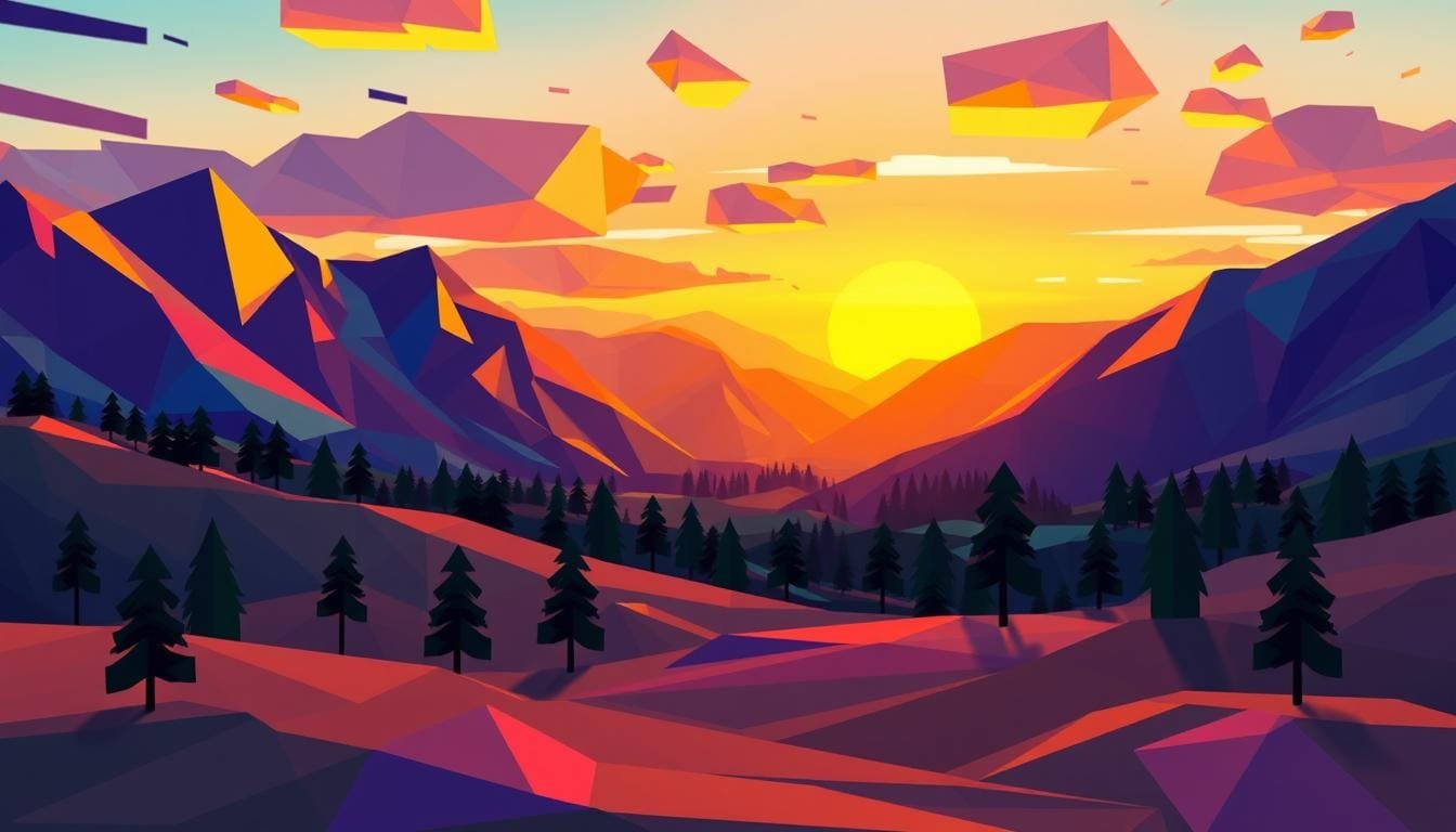 Mejores Prompts para Crear Arte Digital Low Poly con IA