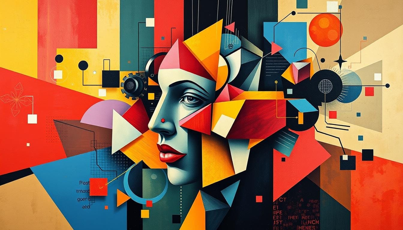 Mejores Prompts para Crear Arte Digital Cubista con IA