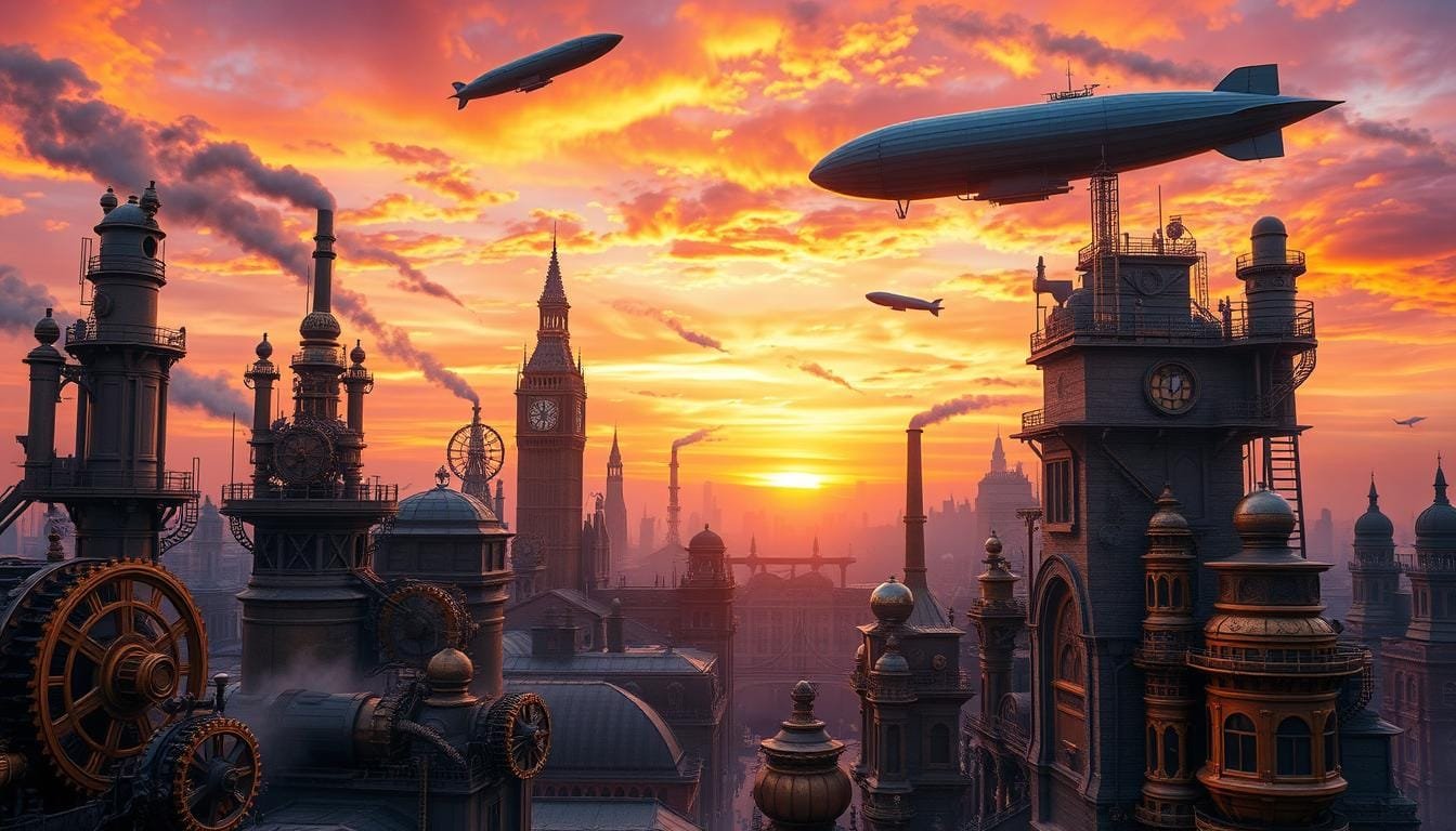Mejores Prompts para Crear Imágenes Steampunk con IA