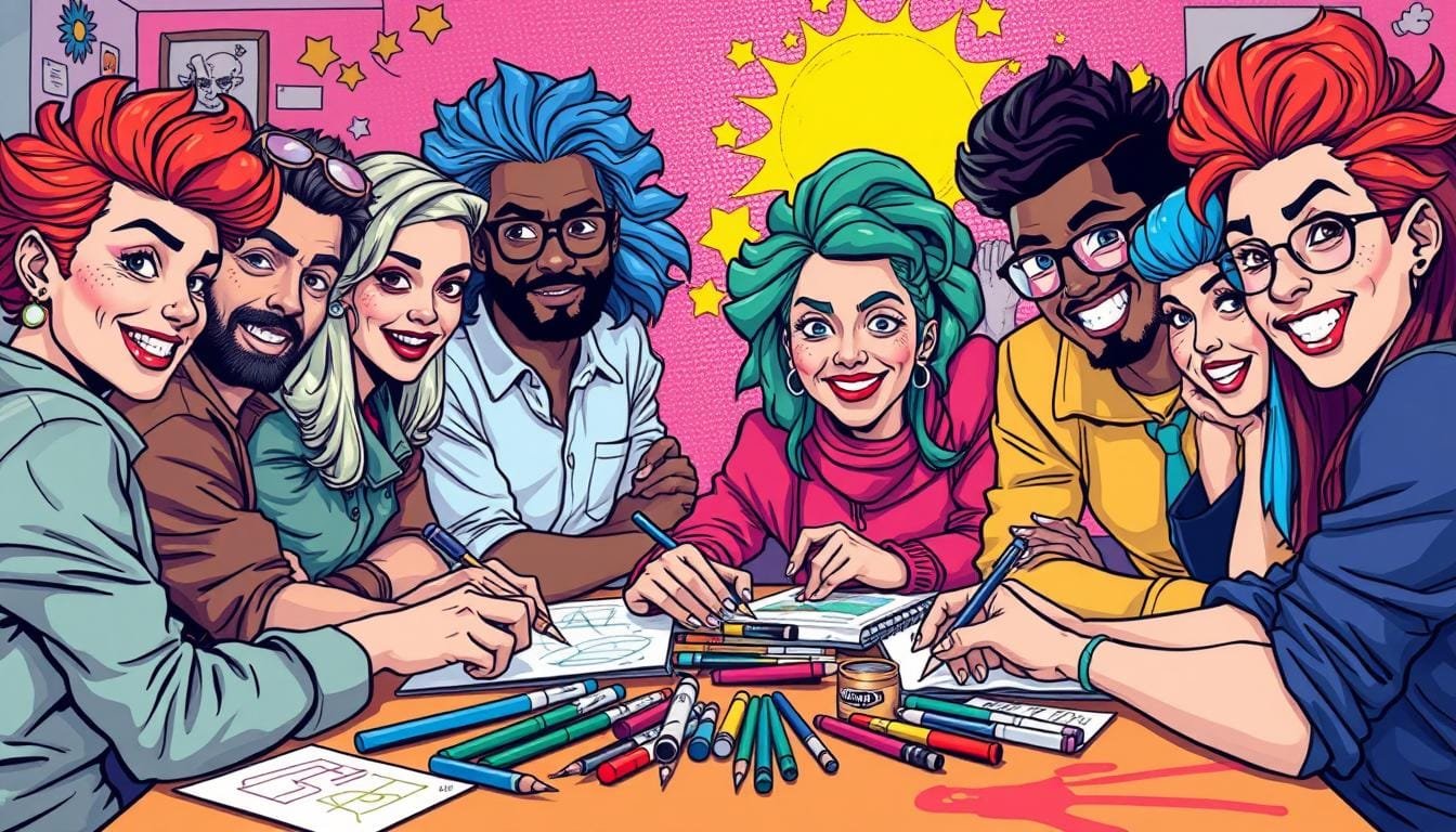 Mejores Prompts para Crear Retratos Estilo Comic con IA