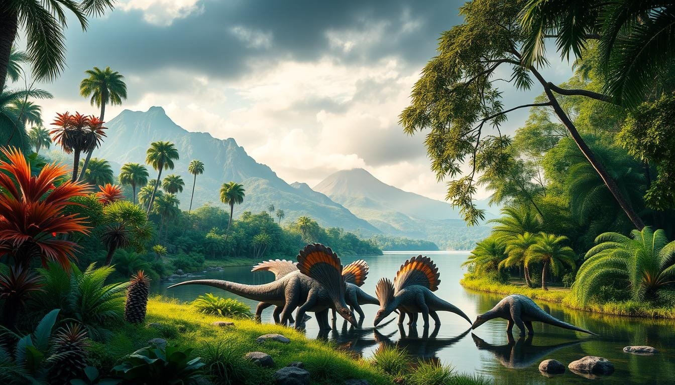 Prompts para Crear Ilustraciones de Flora y Fauna Extintas con IA