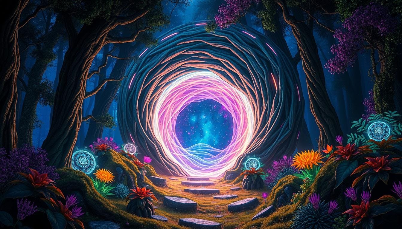 Prompts para Crear Arte de Portales Dimensionales con IA