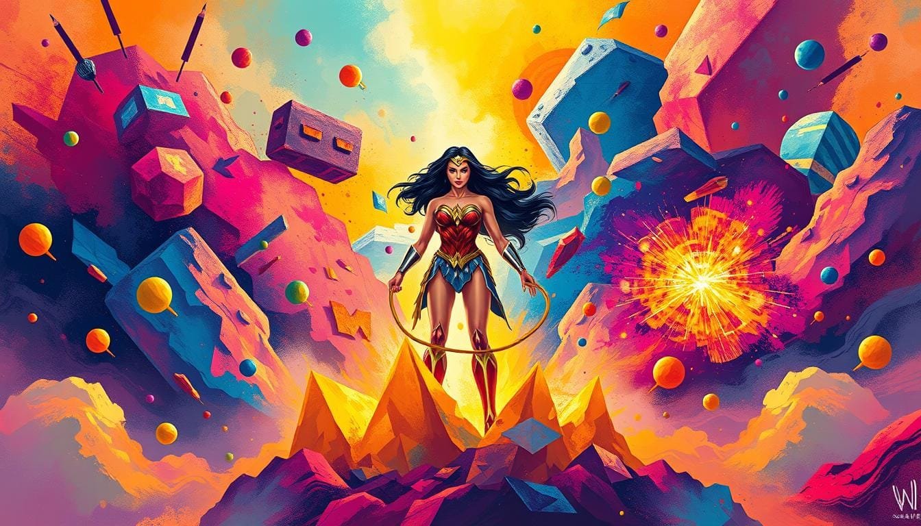 Prompts para Crear Imagen de Personajes de Wonder Woman con IA (Nueva ...