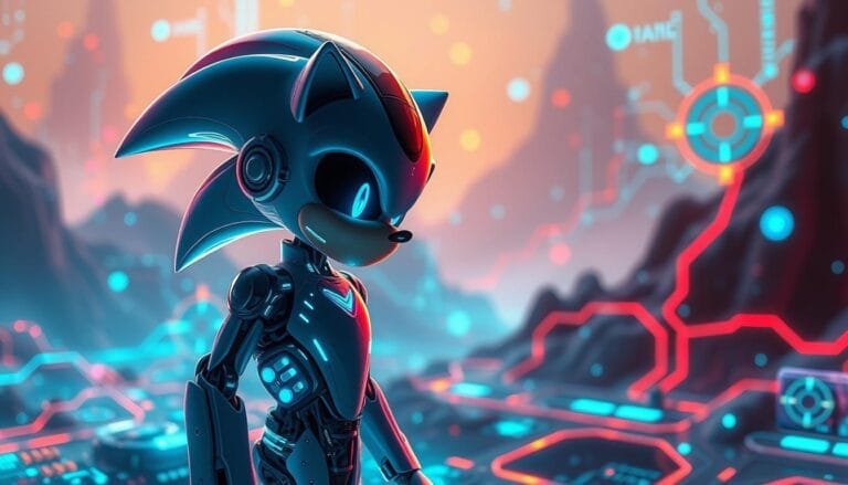 Prompts para Crear Imagen de Personajes de Sonic de Sonic the Hedgehog ...