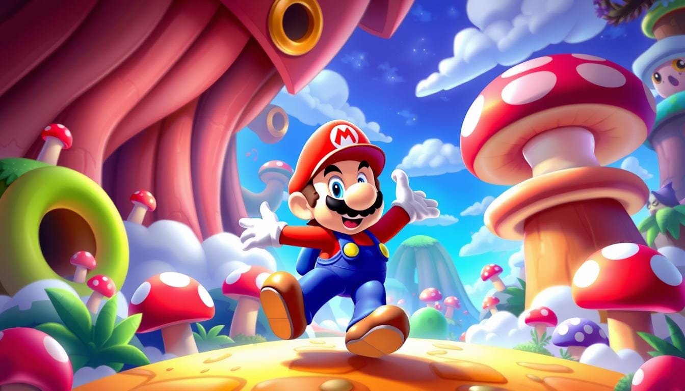 Prompts para Crear Imagen de Personajes de Mario con IA
