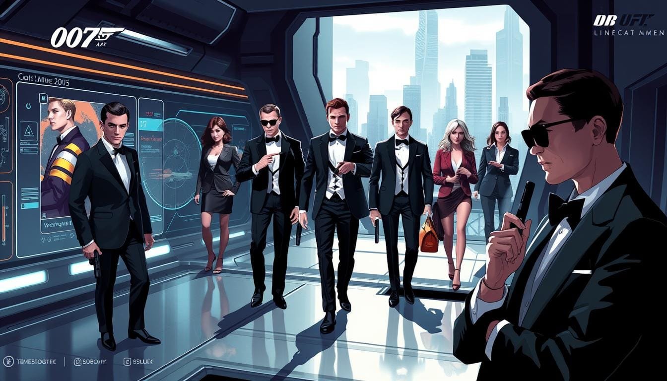Prompts para Crear Imagen de Personajes de James Bond con IA