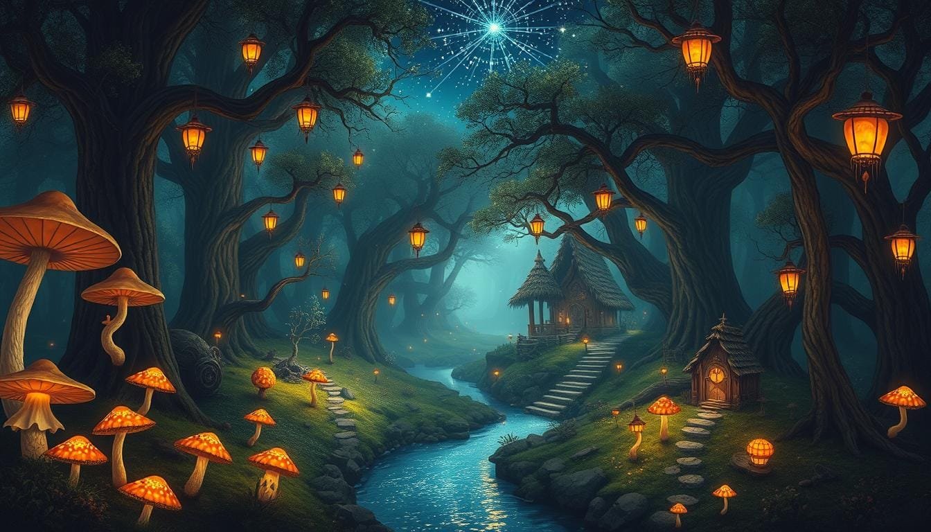 Prompts para Crear Ilustraciones de Mundos Mágicos con IA