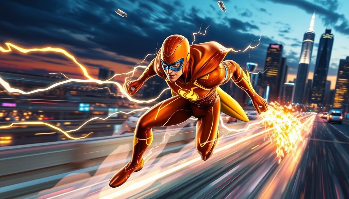 Prompts para Crear Imagen de Personajes de Flash con IA