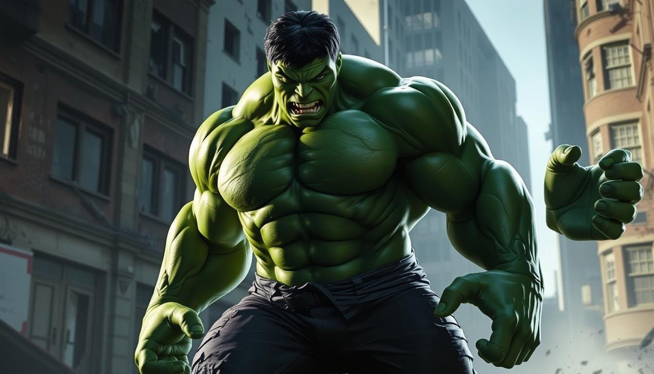 Prompts para Crear Imagen de Personajes de Hulk con IA