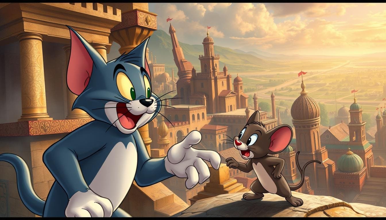 Prompts para Crear Imágenes de Tom y Jerry con IA
