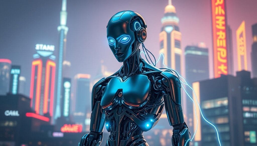 Prompts para Crear Imágenes de Cyborg con IA